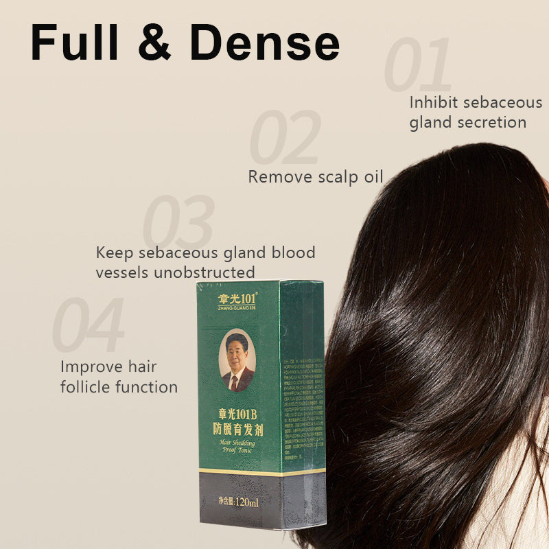 Zhangguang 101 Hair follicle nourishing tonic + 101B Anti-hair Loss ...
